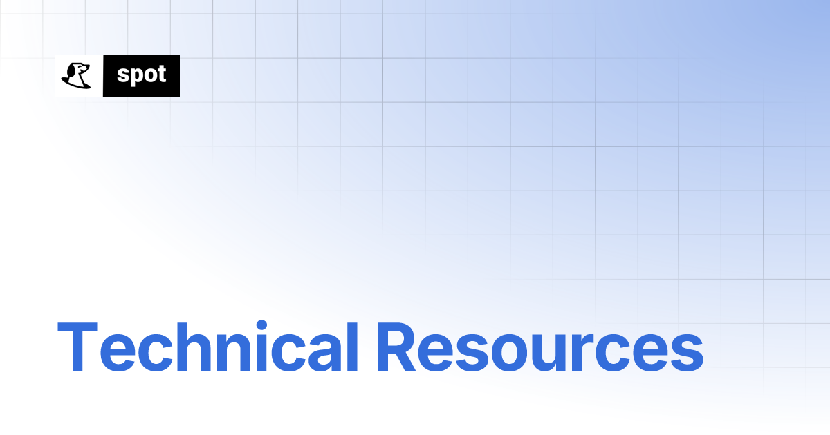 Technical Resources | Docs